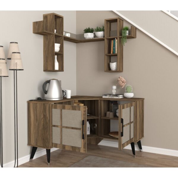 ركن قهوة زاوية لون بني SA-03158 | أبيات المملكة